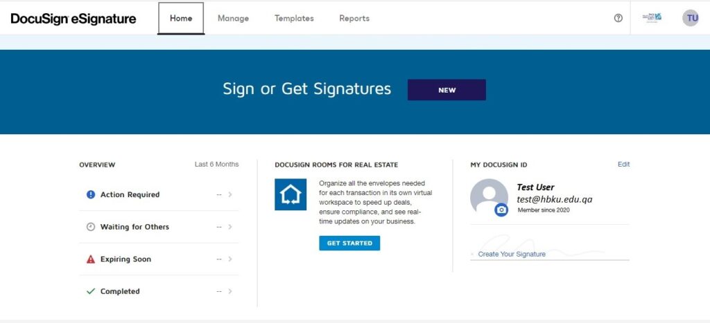 How to Login to DocuSign -Sender – UTSKB