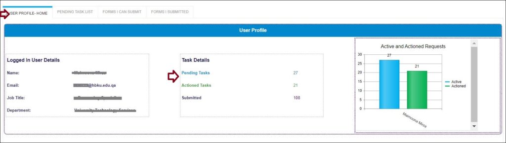 New iProcess User Interface for staff – UTSKB