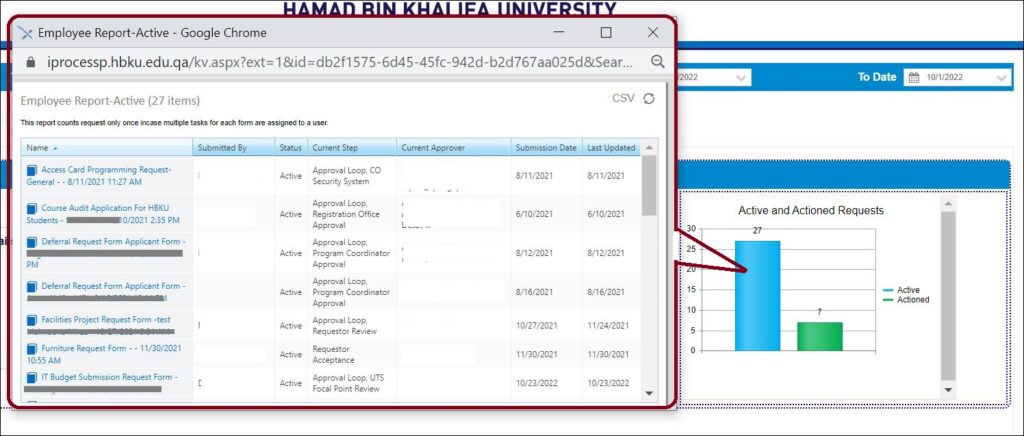 New iProcess User Interface for staff – UTSKB